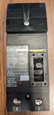 PowerPact QD 200 Circuit Breaker Interrupter QDA222004 NEW | eBay
