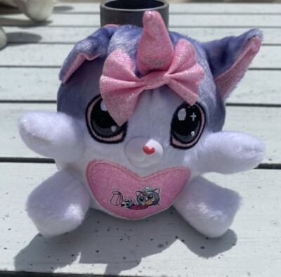 Zuru Rainbocorn Kittycorn Surprise Grey Pink Bow Cat W/Milk Carton ...