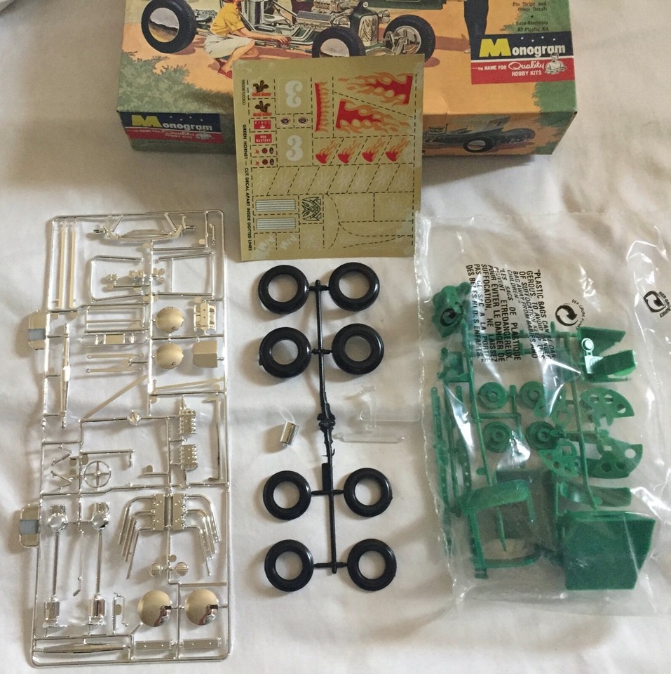 Monogram Green Hornet Ford "T" Model Kit | eBay