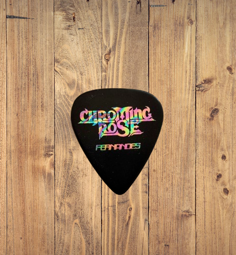Chroming Rose Fernandes Original Guitar Pick 1pcs Limited Rare F/S | eBay