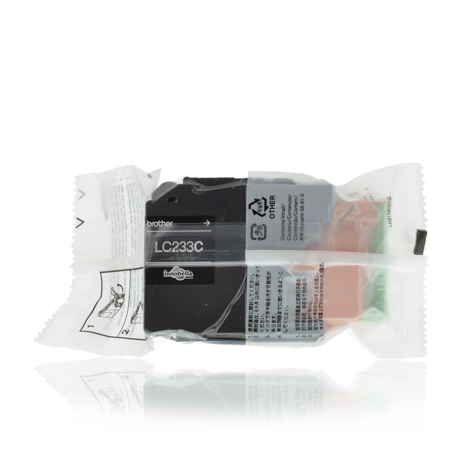 Brother LC233 Ink cartridges genuine vacuum sealed starter cartridges ...