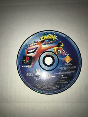 Crash Bandicoot 3 Warped Black Label PS1 PlayStation Disc Only Tested ...