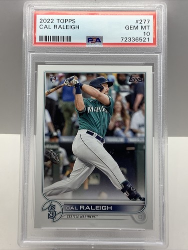2022 TOPPS CAL RALEIGH #277 RC PSA 10 GEM MT *POP 30 | eBay