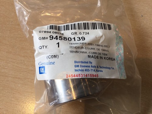 BNISB GENUINE GM Chevrolet Matiz / Spark Timing Belt TENSIONER 94580139 ...