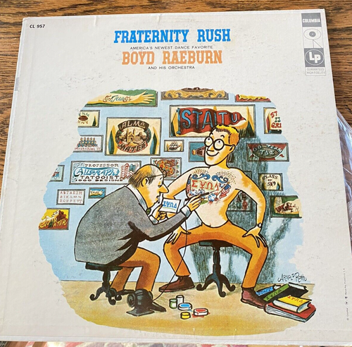 Boyd Raeburn Fraternity Rush Vinyl Columbia Record LP 33 RPM 12" | eBay