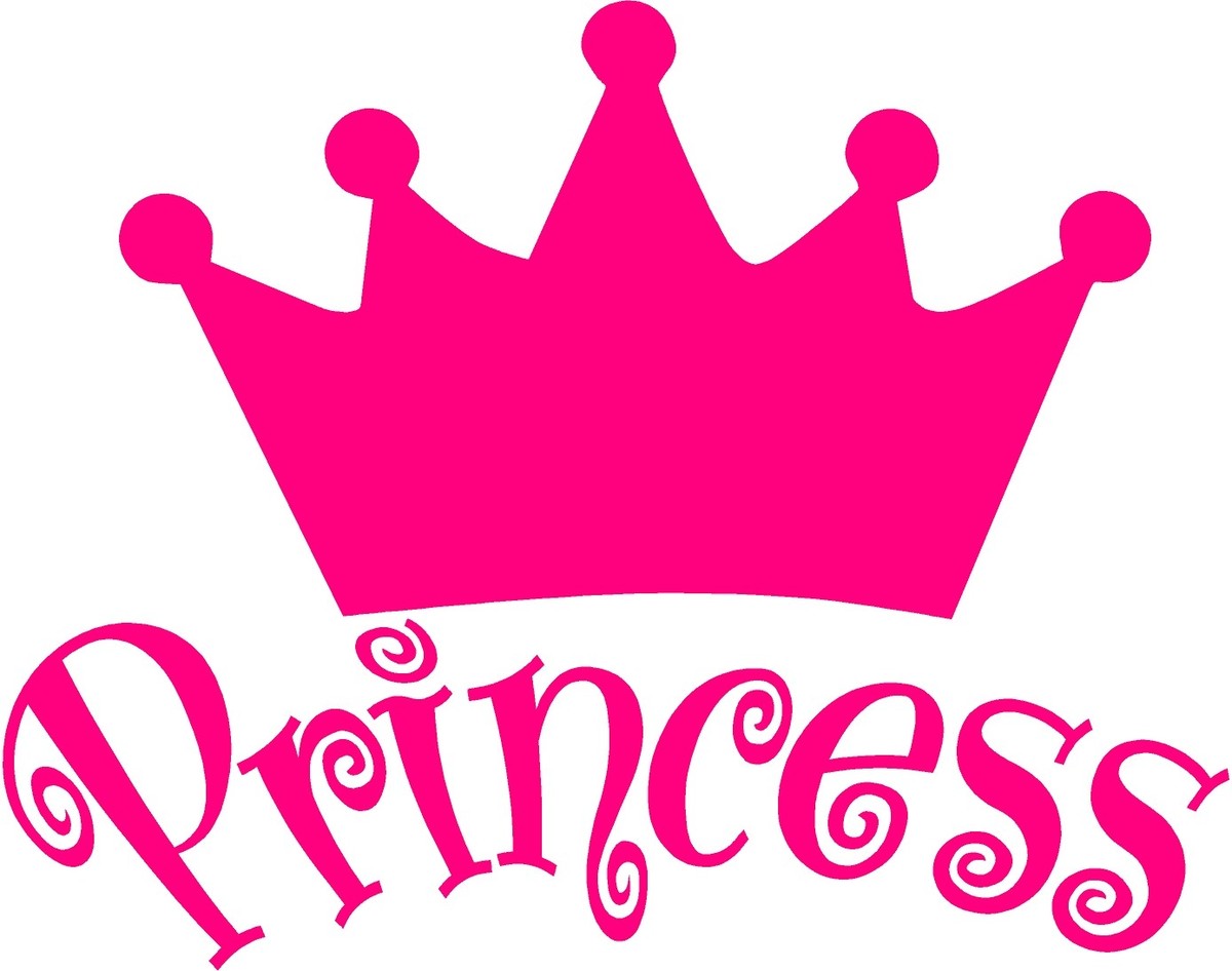 Princess Crown Wall Decal Highest Quality Pics
