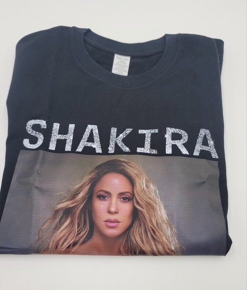 Shakira New Album Las Mujeres No Lloran Concert Tour 2024 T-shirt Small ...