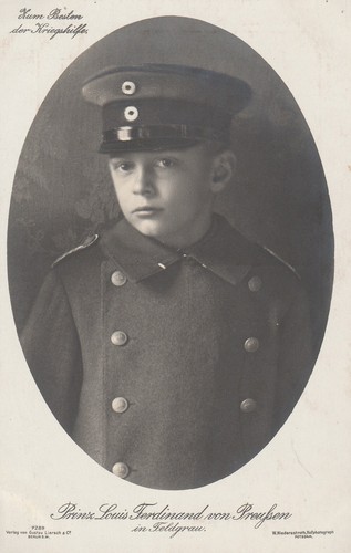 ***ORIGINAL POSTCARD***PRINZ LOUIS FERDINAND VON PREUSSEN-ADEL-ROYAL ...