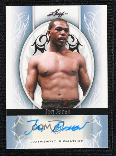 2010 Leaf National Convention Promos Auto Jon Jones #AU-JJ1 Auto | eBay