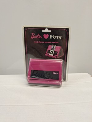 BARBIE iHome mp3 Stereo Speaker System BiM6 iPod iPhone Compatible NOS ...