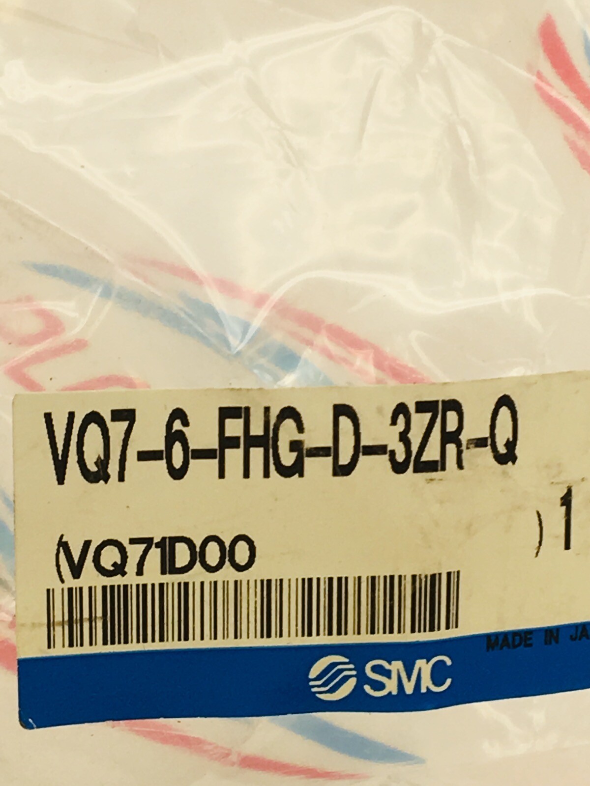 SMC SOLENOID VALVE VQ7-6-FHG-D-3ZR-Q | eBay