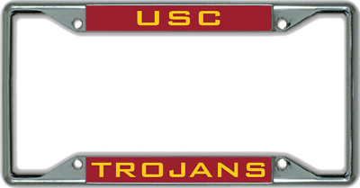 USC TROJANS License Plate Frame | eBay