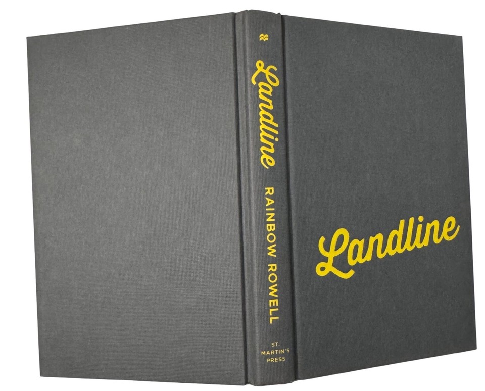 Rainbow Rowell Landline Hardcover Autographed By Author 2014 Hardcover ...
