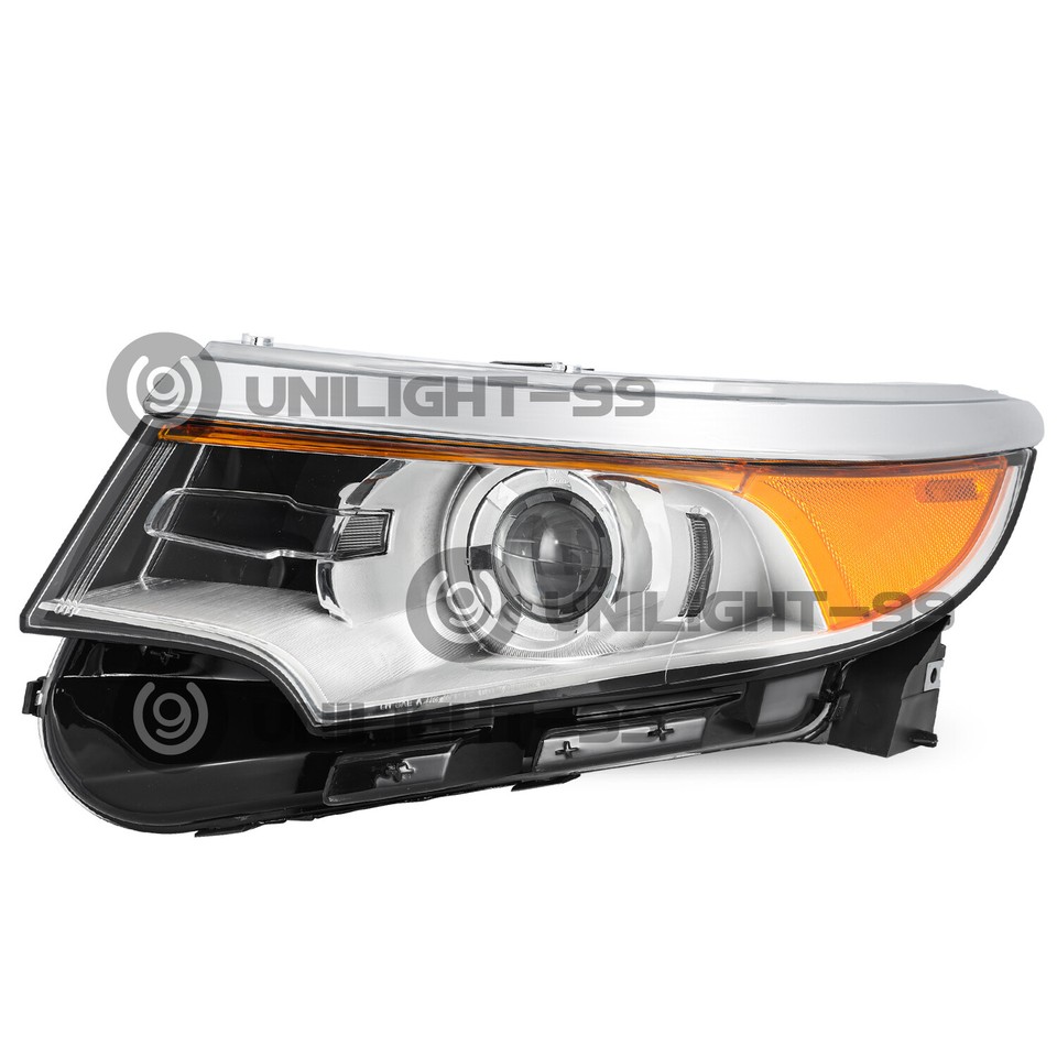 For 2011-2014 Ford Edge HID XENON Driver Left Driver Headlight Assembly ...