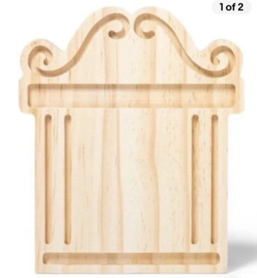 Mondo Llama Decor Craft Raw Wood Plaque Hanging or Free Standing, Arch ...