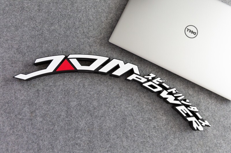 Rubber Tire Lettering Sticker JDM 1.25'' 15''-24'' Waterproof Letters ...