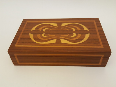 Handmade Exotic Wood Jewelry Box