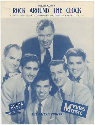 Max C FREEDMAN / Sheet Music Score We're gonna Rock Around the Clock ...