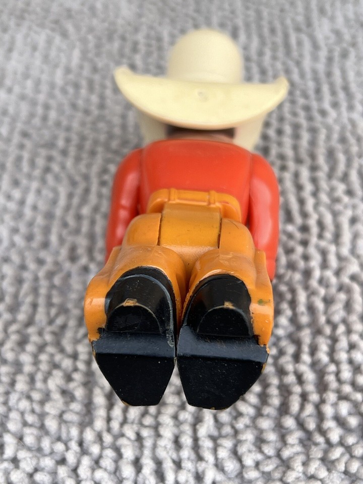 RareVintage Fisher Price Rodeo Rig Cowboy Figure Chuck Multicolors | eBay