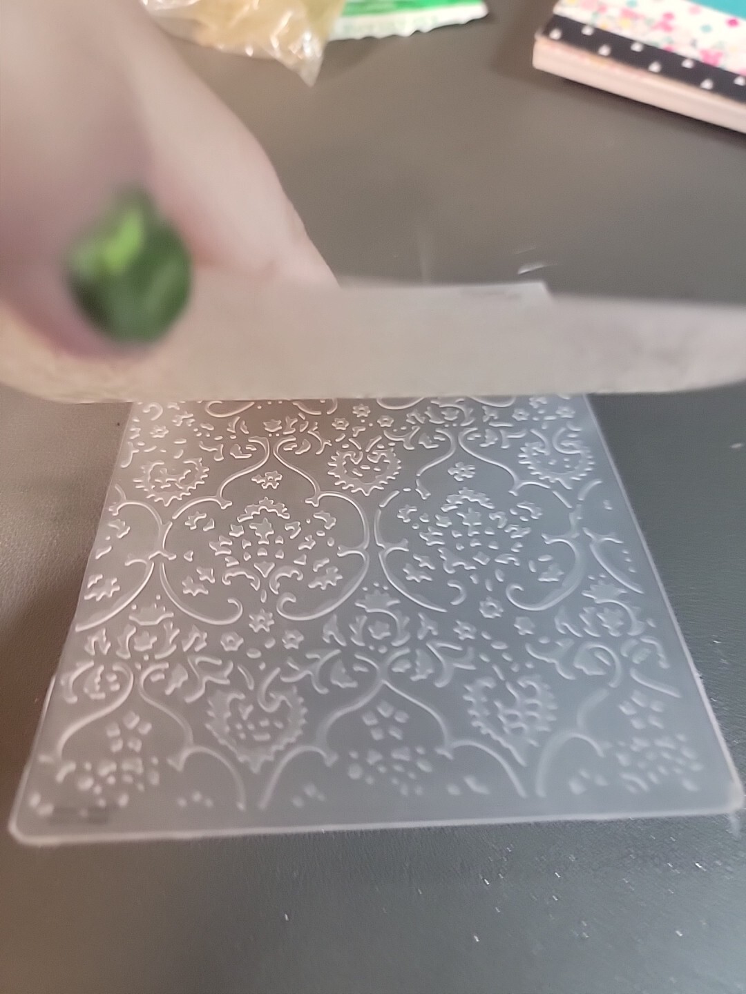 FILIGREE DAMASK Cuttlebug Embossing Folder 4¼"×5¾" Background Texture ...