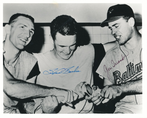 gus triandos,ron hansen,steve barber autograph 8x10 photo orioles | eBay
