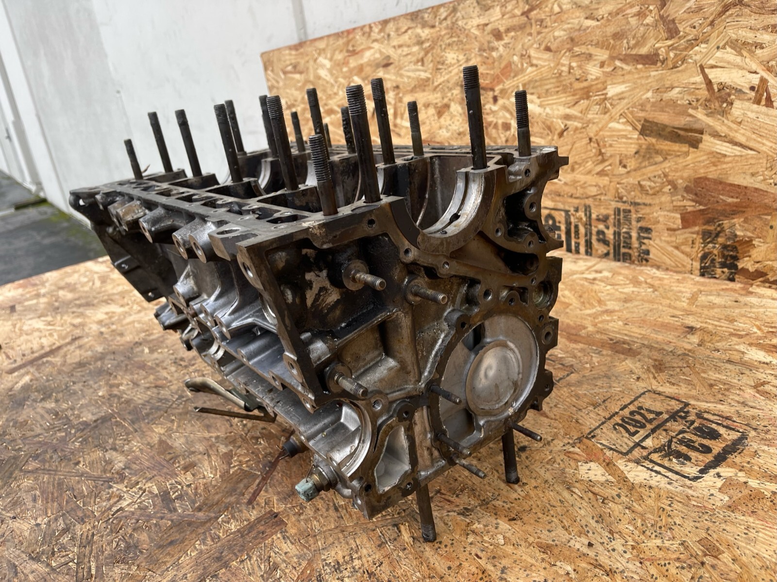 84-88 Porsche 944 S Gasoline 2.5L M44/07 Automatic Engine Motor Short ...