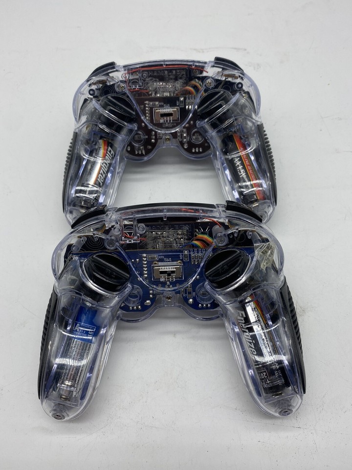 2 Wireless PlayStation 2 PS2 Controllers No Dongle- Pelican | eBay