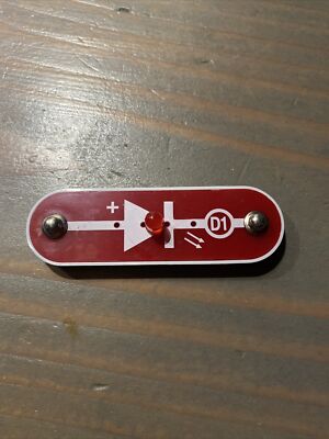 SNAP CIRCUITS Elenco Red Light Emitting Diode (D1), Part # 6SCD1 | eBay