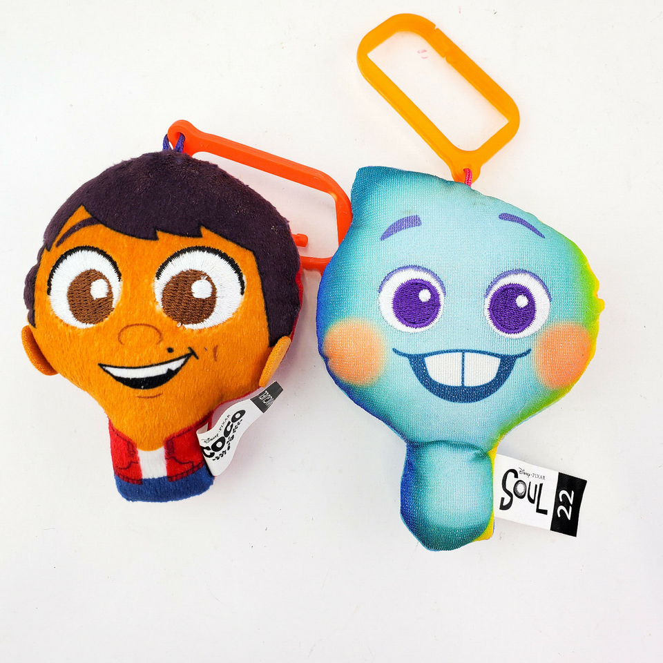 Mcdonalds Happy Meal Toys Disney Pixar Plush Toy Key Chain Lot Dory Joy ...