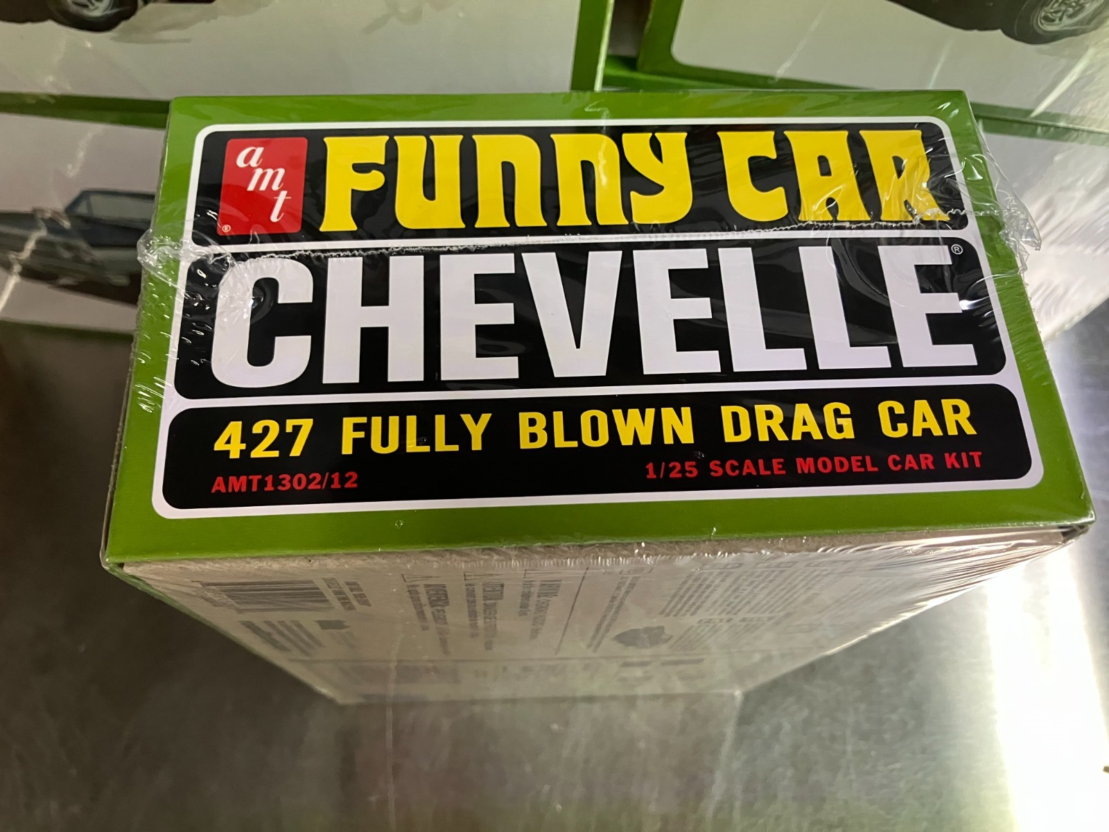 AMT 1/25 scale Chevy Chevelle Time Machine funny car model car kit | eBay