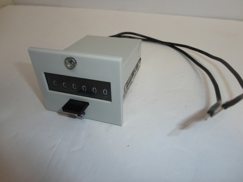 Redington P8-4906 Six Digit Counter 115VAC input to count front reset ...