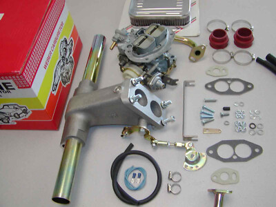 VW Bug Super Beetle 2bbl Downdraft Weber Carburetor Kit w/Premium ...