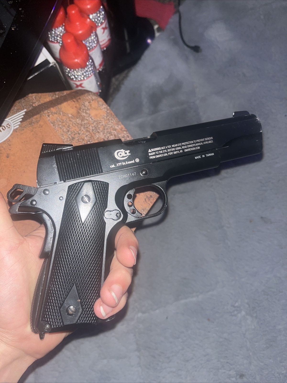 COLT COMMANDER 1911 CO2 BB GUN AIR PISTOL | eBay