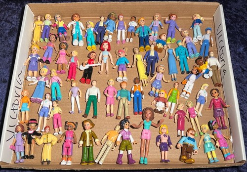 Vintage Mattel Barbie Disney Micro Mini People Doll Collection Clothes ...