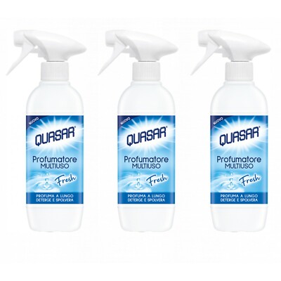 3pz Quasar Profumatore Multiuso Fresh profuma deterge spolvera ...