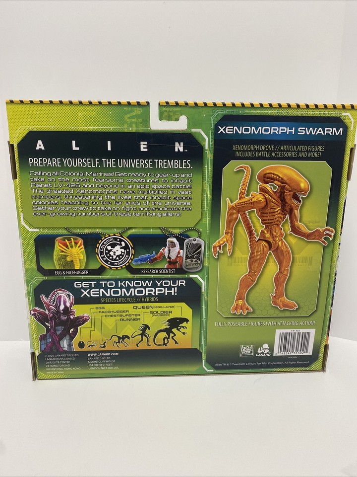 Lanard Toys Alien Collection Xenomorph Swarm - DRONE Battle Set SEALED ...