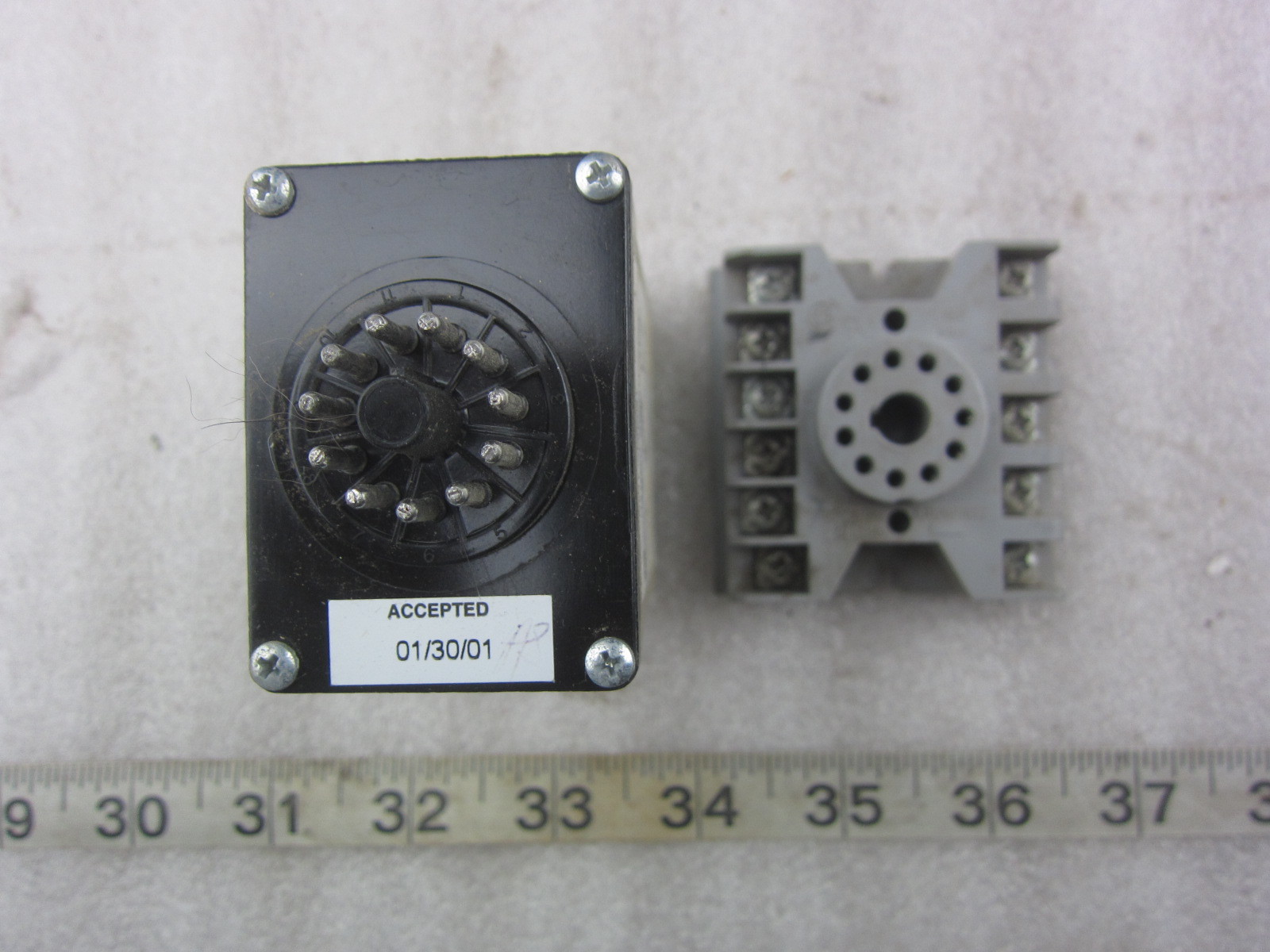 Warrick Controls Gems 16DMC1M0 11-Pin 120V Coil Relay, Used | eBay