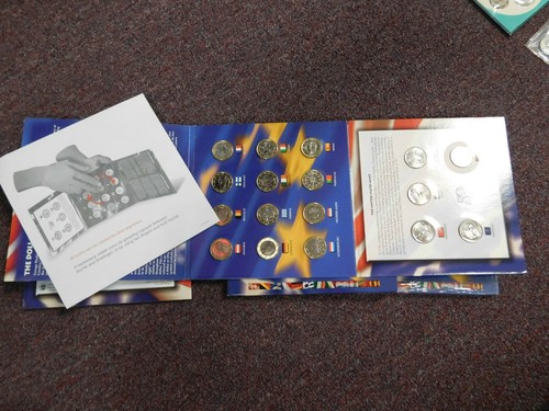 2 US MINT 2002 THE 50 STATE QUARTERS & EURO COIN COLLECTION | eBay