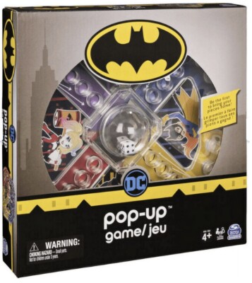 New BATMAN POPUP Board Games JEU DC Comics Movie Cartoon Batgirl Harley ...