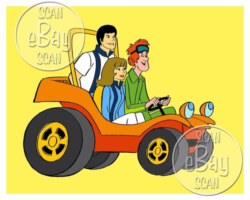 Rare! SPEED BUGGY Cartoon TV Photo HANNA BARBERA Studios TINKER Debbie ...