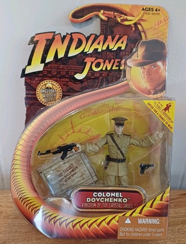 2008 Hasbro Indiana Jones Colonel Dovchenko Kingdom Of The Crystal ...