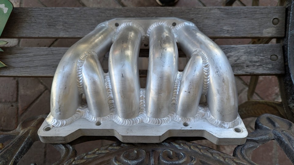 NEW Lower Intake Manifold Cosmo 13B RE Rotary 6 Ports Aluminum Vintage ...