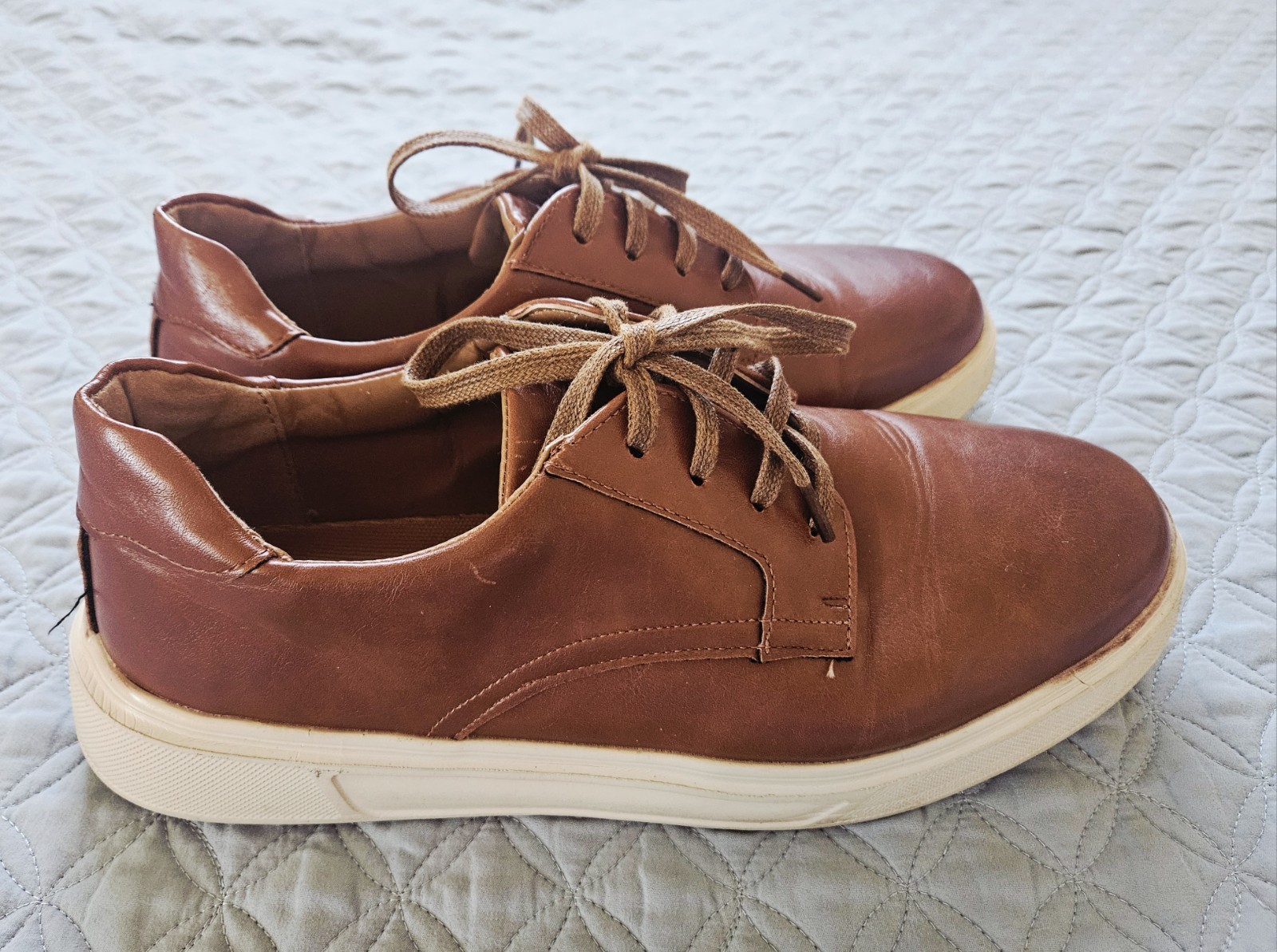 Deer Stags Ds Albany Mens Round Closed Toe Oxford Shoes Brown Size 11 ...