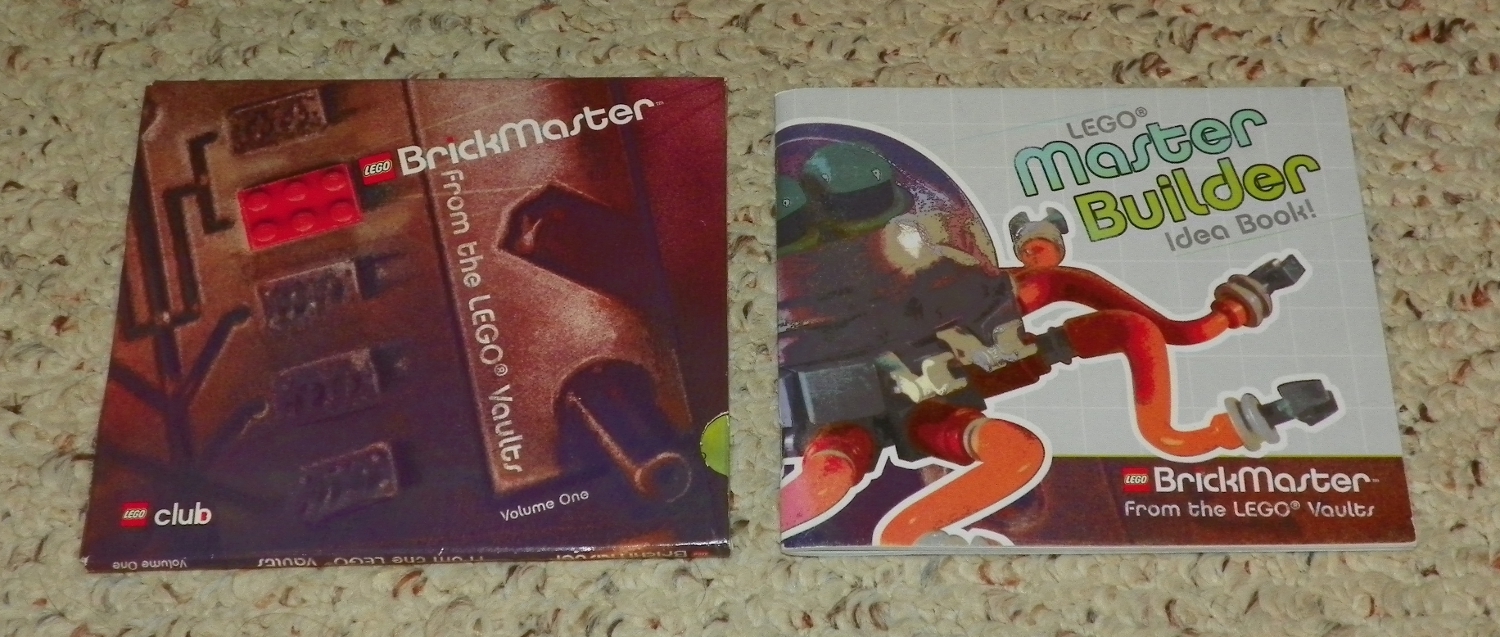 LEGO Club Brickmaster CD Rom Vol 1 & Master Builder Idea Book - LEGO ...
