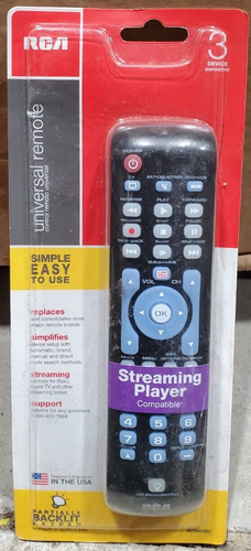 *NEW* RCA 3-Device Universal Programmable Remote - RCRN03BZ | eBay