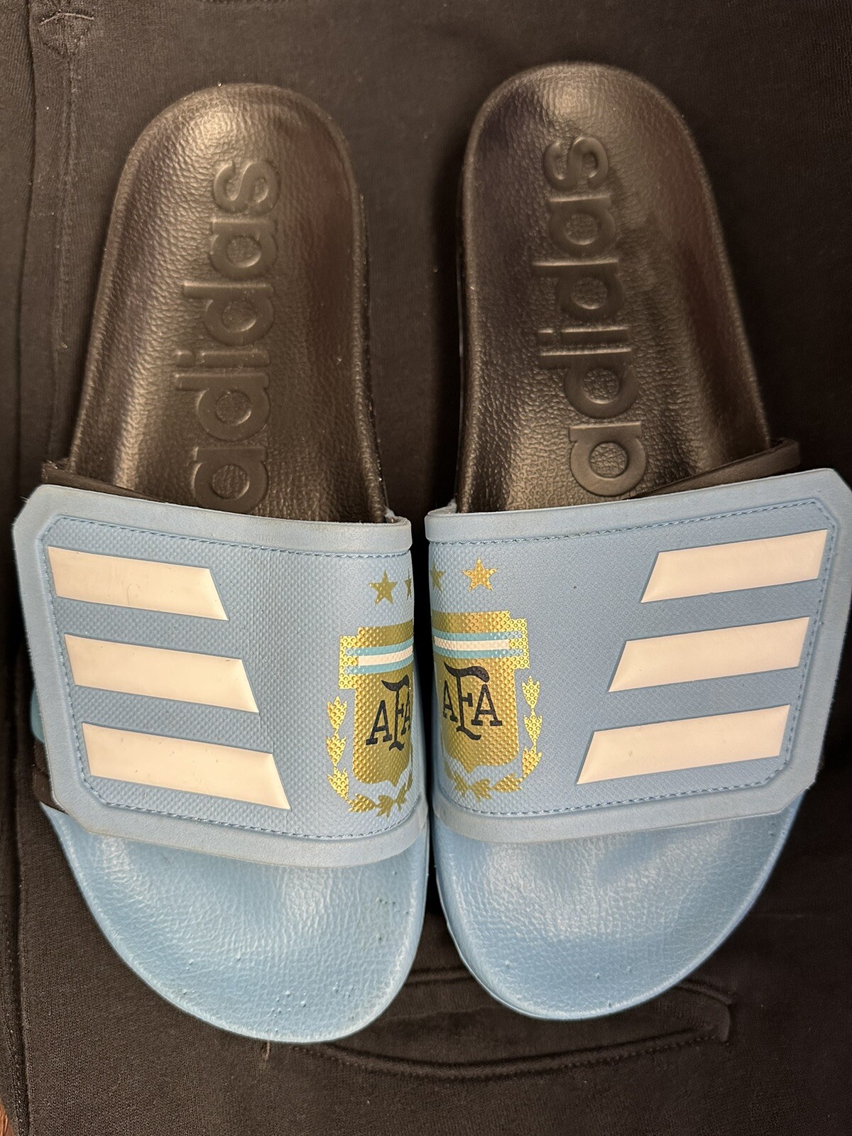 Adidas Men's Adilette TND Argentina Slides GX9705 SZ … - Gem