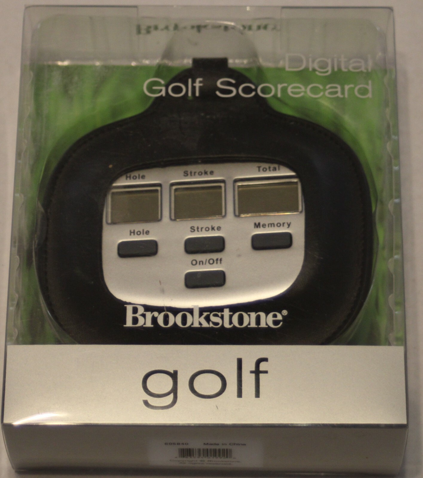 Brookstone | Electronic Golf Scorecard - New in box | eBay