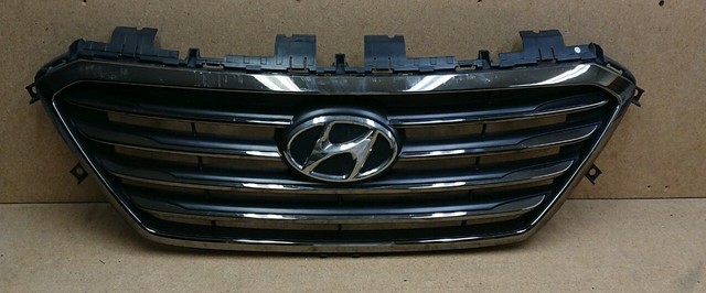 2015-2017 Hyundai Sonata Front Bumper Grille W/o Adaptive Cruise 4 Bars ...