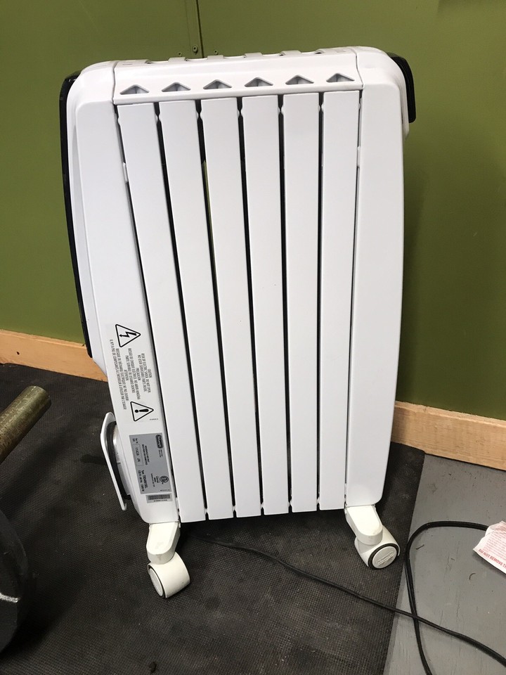 Delonghi Oil Filled Radiator Electric Space Heater WORKS! TRD40615EL | eBay