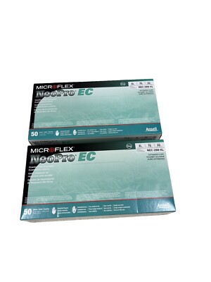 Micro Flex NeoPro EC NEC-288-XL Size XL 2 Pack (100) Gloves Total | eBay
